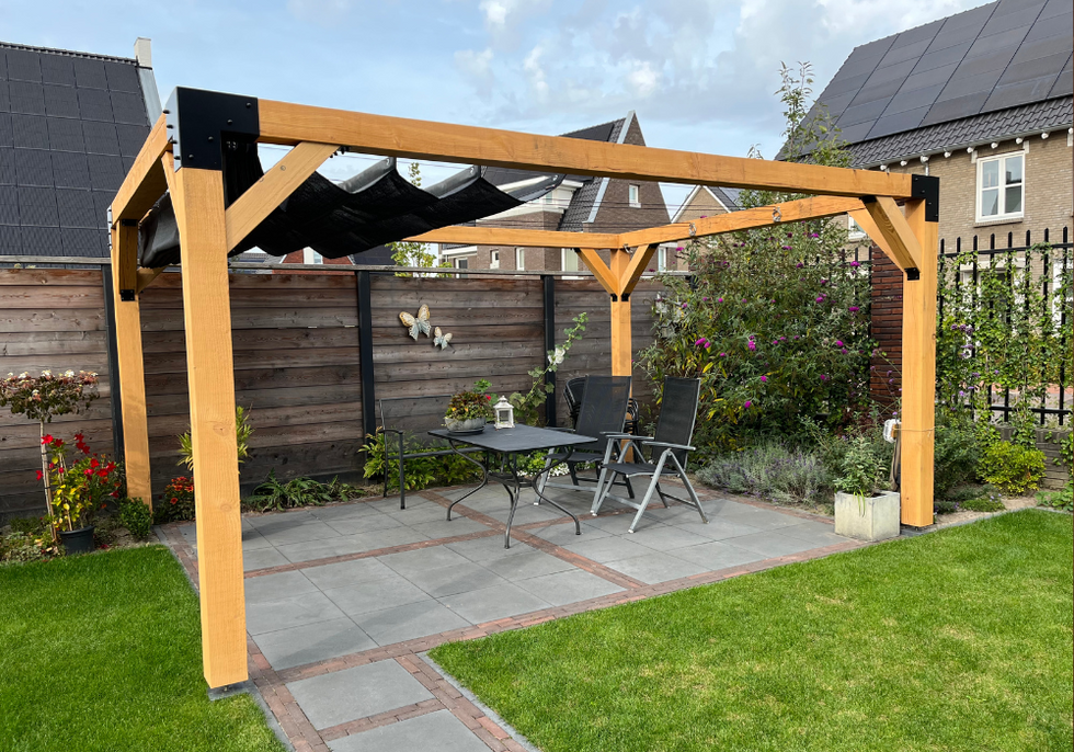 Pergola Verleng verbinding 90x90 120x120 | Rijpex A-Merk